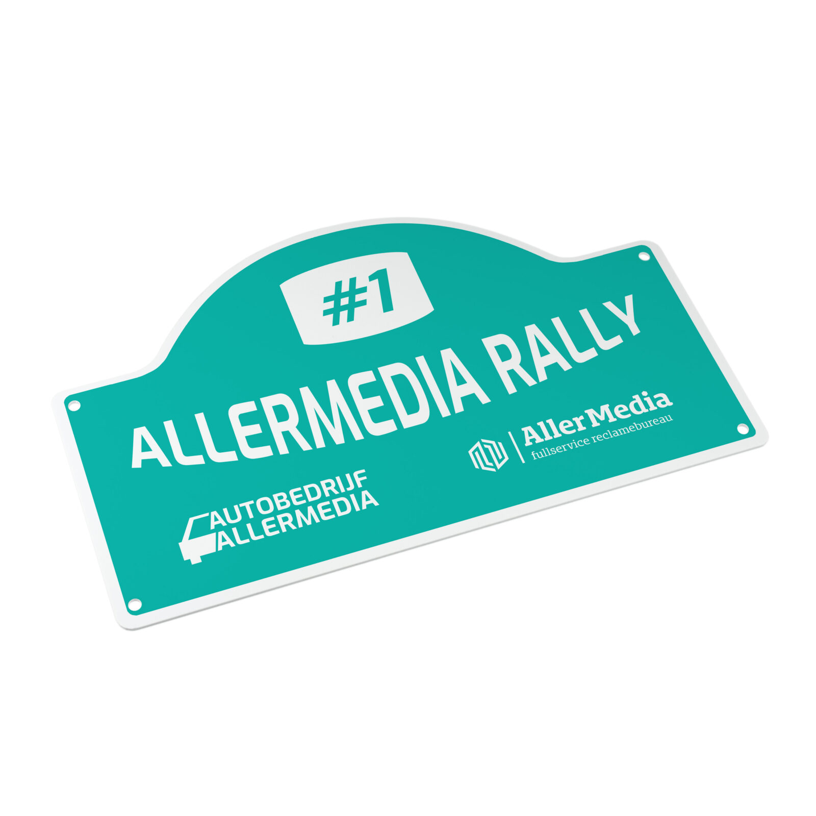 Rallyschild laten bedrukken | Rallyborden | Gratis ontwerp! | AllerMedia